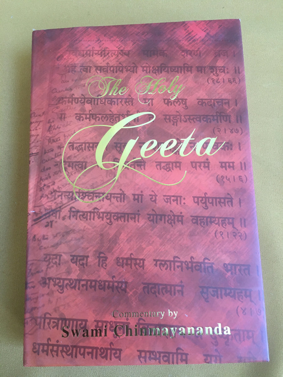The Holy Geeta – Chinmaya Mission San Jose